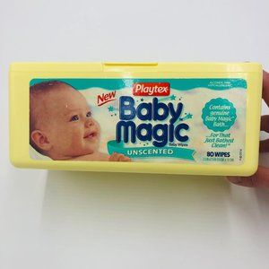 Playtex | Bath, Skin & Hair | Vintage 200 Playtex Baby Magic Unscented ...